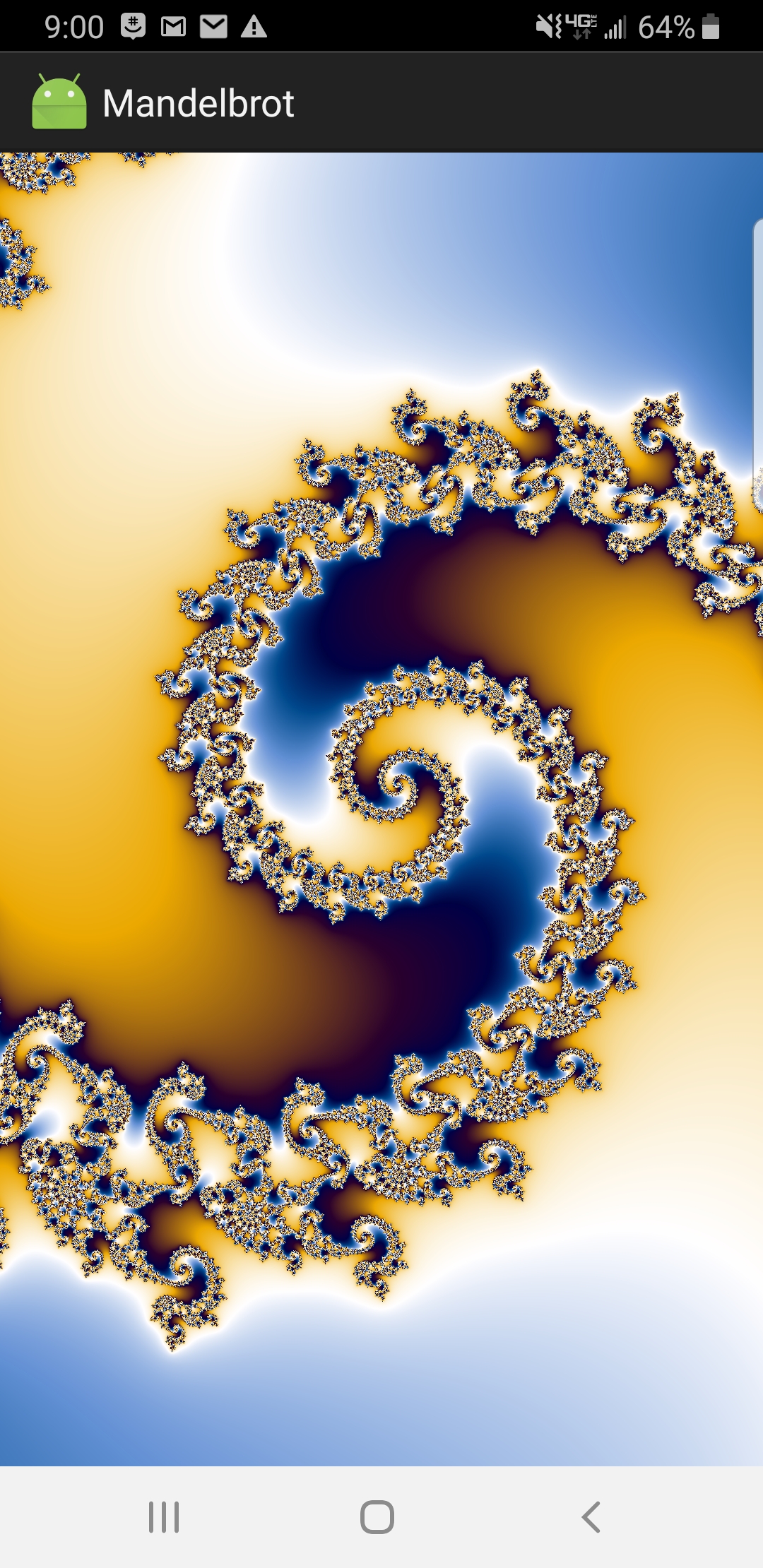 Github Andrewfarmandroidmandelbrot Interactive Mandelbrot Set Visualizer For Android