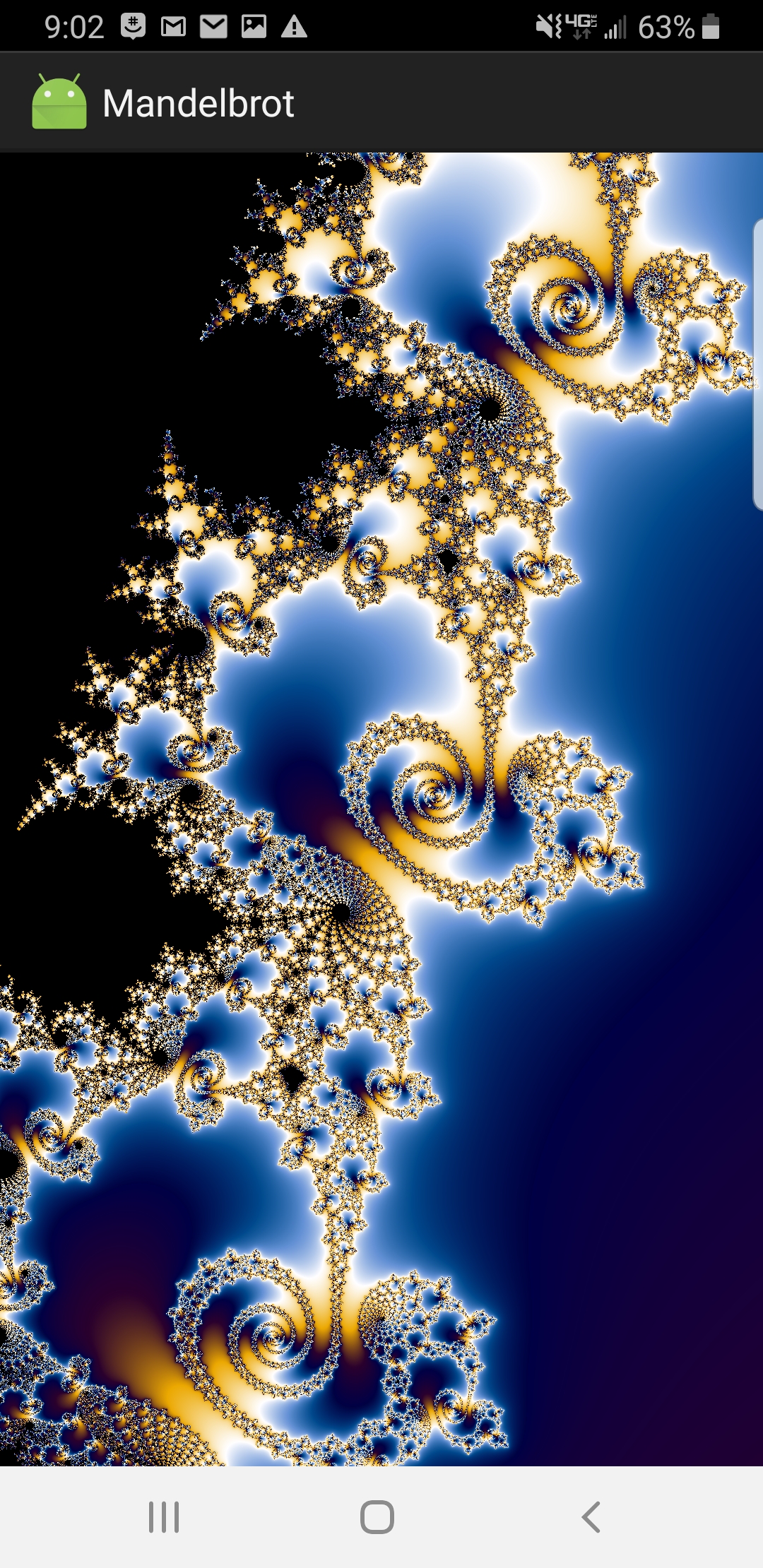 Github Andrewfarmandroidmandelbrot Interactive Mandelbrot Set Visualizer For Android